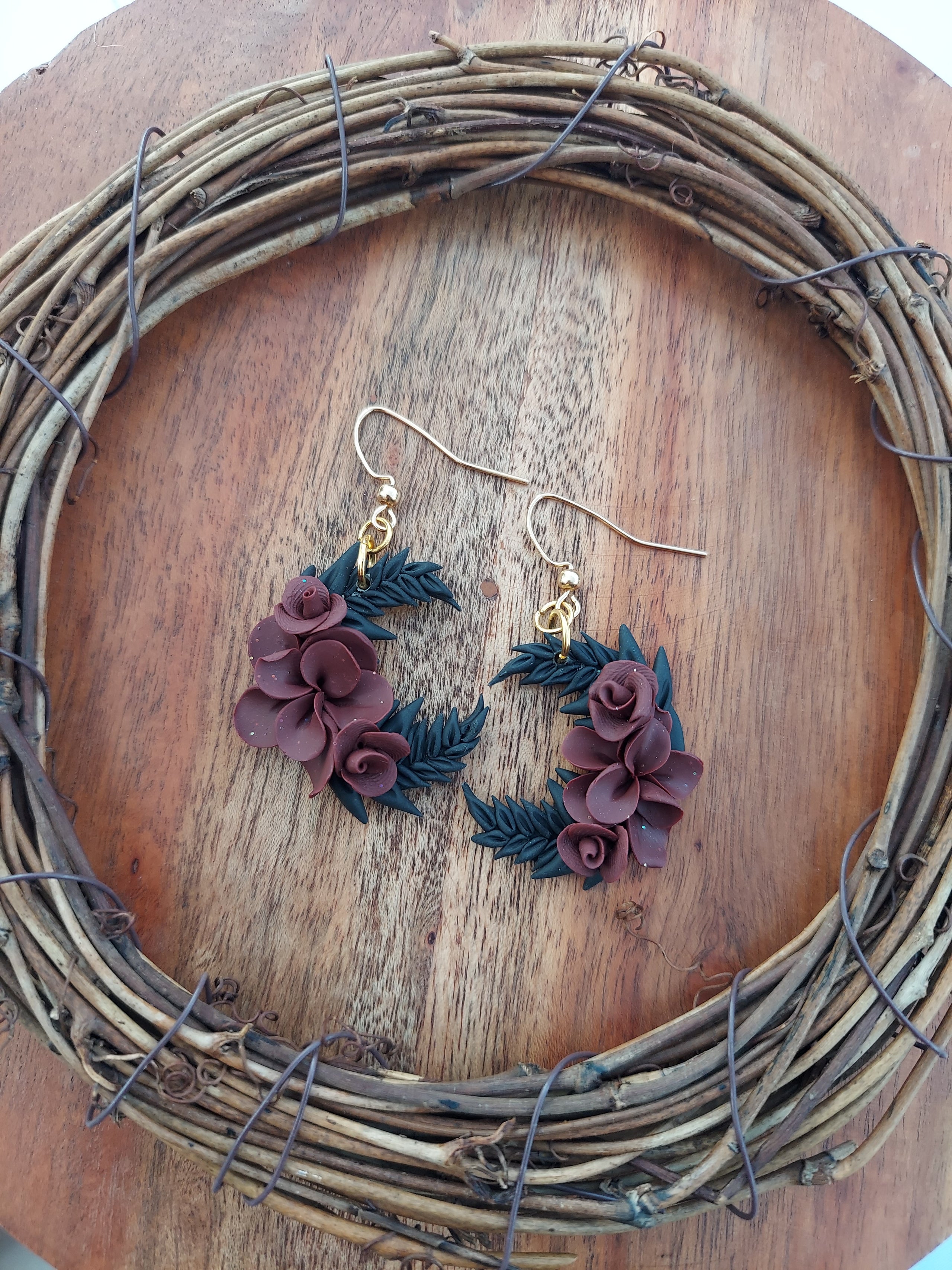 Spiked Floral Dangle | Twisted Petal Designs